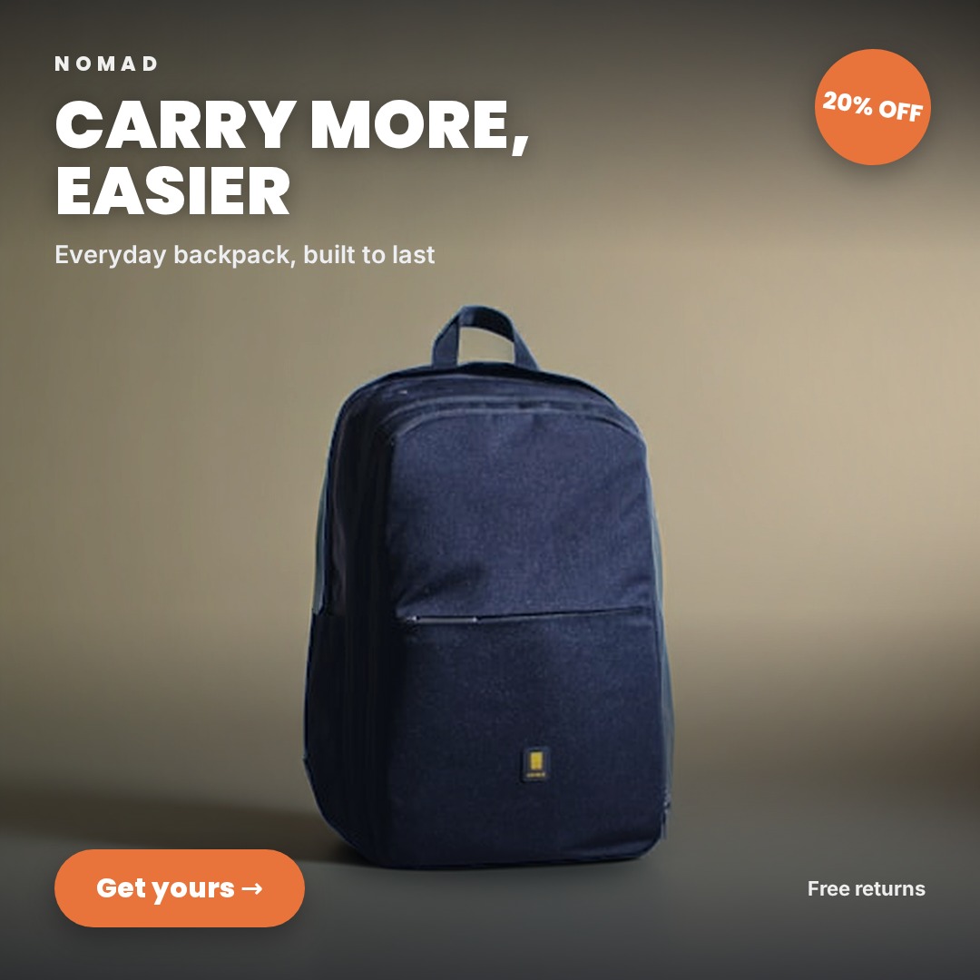 AI Ad Creative — turn a product photo into a finished ad via one API ...